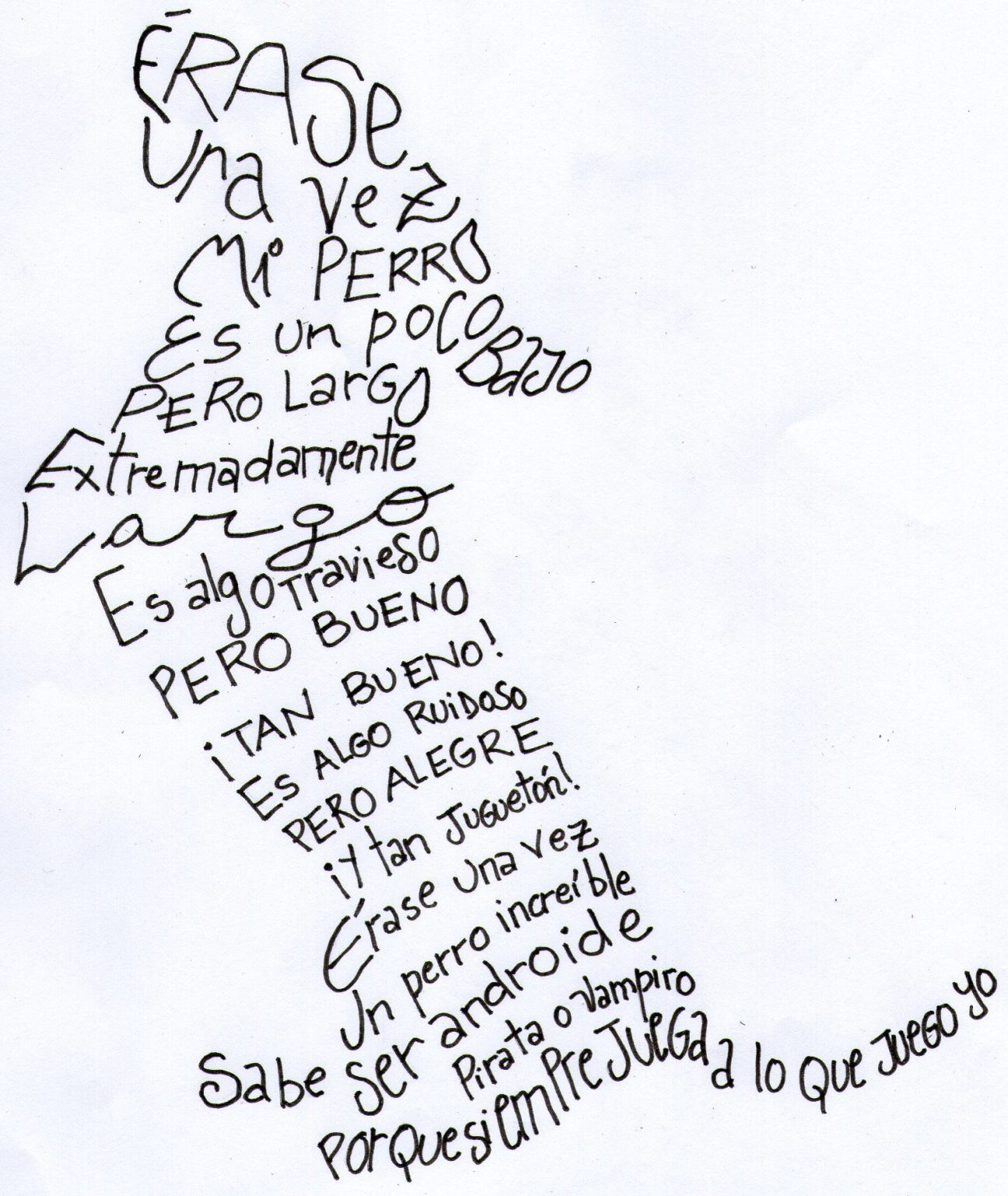 +11 Poemas de caligrama: ejemplos divertidos - ¡Únicos e Ingeniosos!